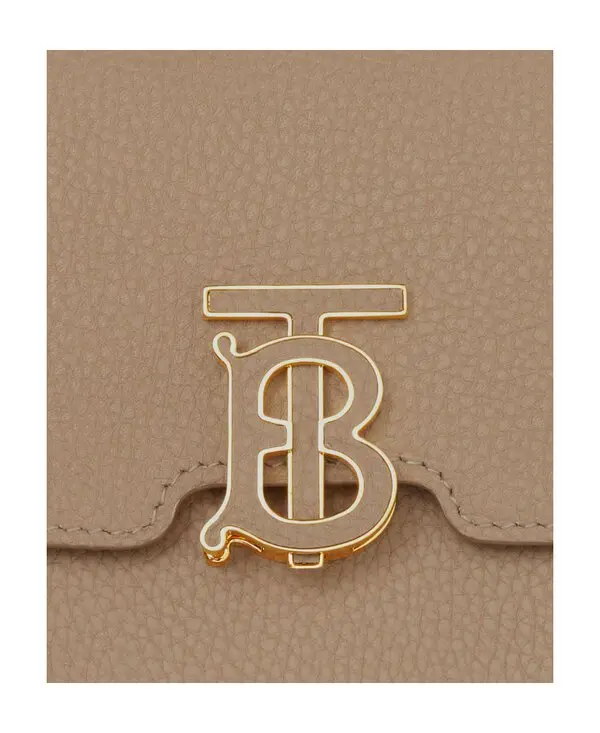 Burberry Mini Tb Shoulder Bag - Brown