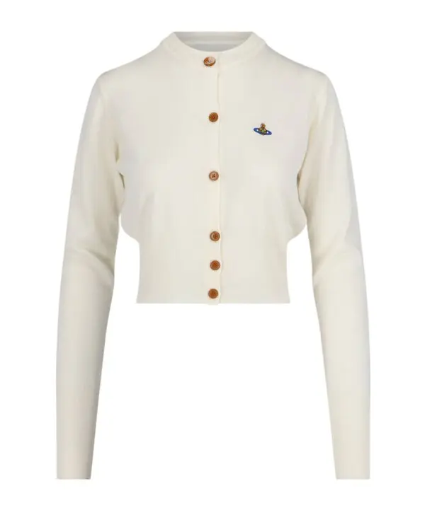 VIVIENNE WESTWOOD Bea Knit Cropped Cardigan