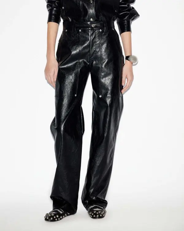 Isabel Marant Étoile Ariete Straight Leg Trousers