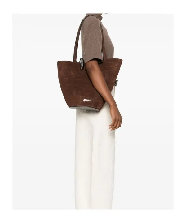 Jacquemus The Medium Bambola Bucket Bag - Red