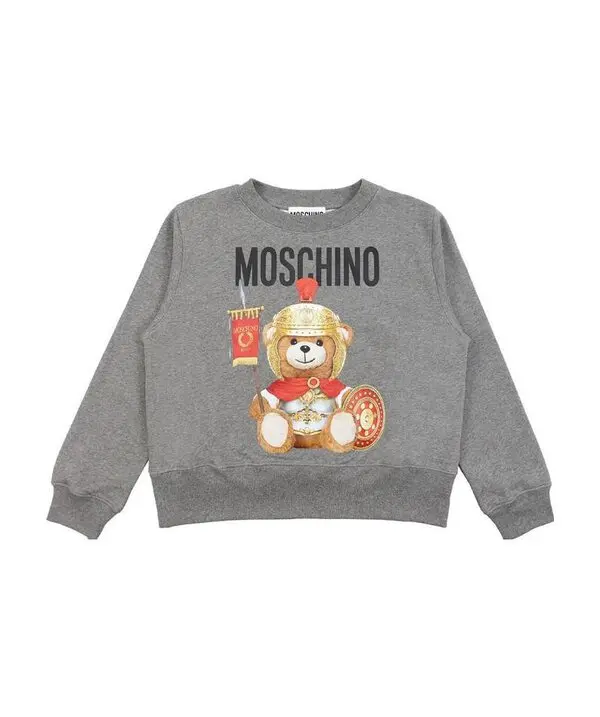 Moschino Printed Sweater - Gray