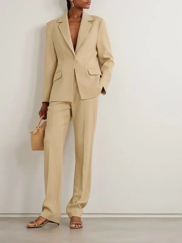 JOSEPH Colburn Straight-leg Crepe Pants
