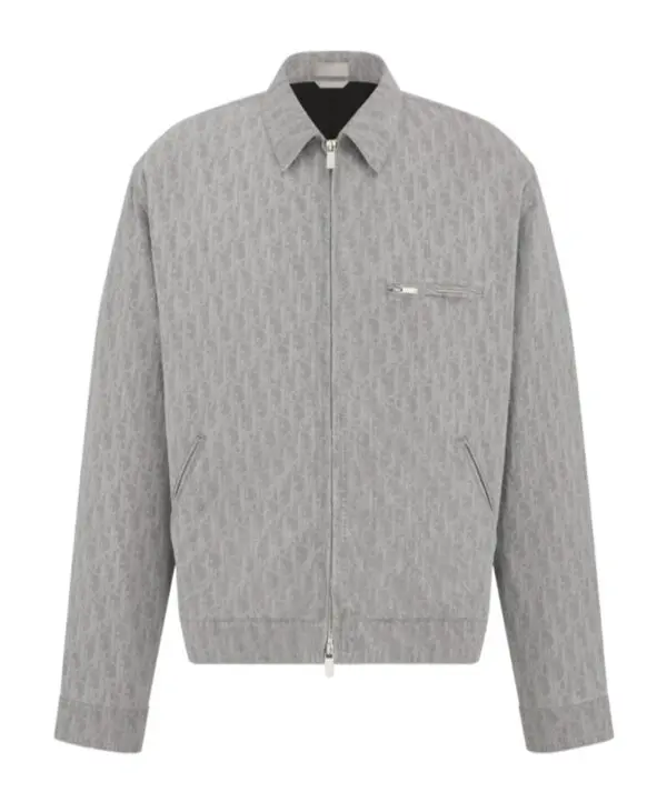 Dior Oblique Zipped Blouson Jacket