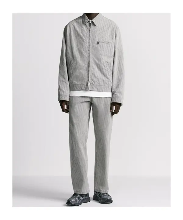 Dior Oblique Zipped Blouson Jacket