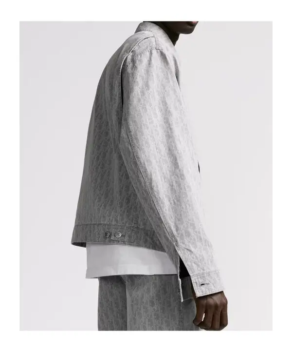 Dior Oblique Zipped Blouson Jacket