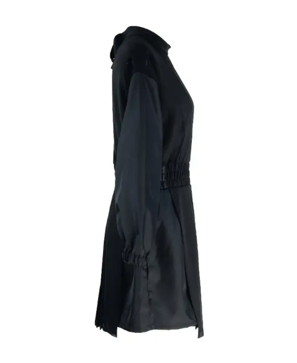 Prada Self-fastening Collar Dress