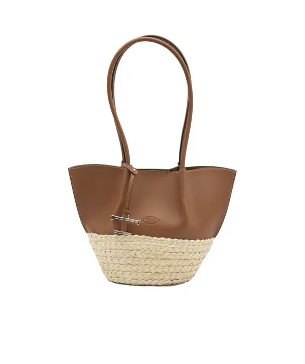 TOD'S Logo Shopping Bag