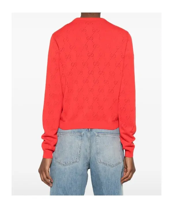 Gucci Gg Knitted Cardigan