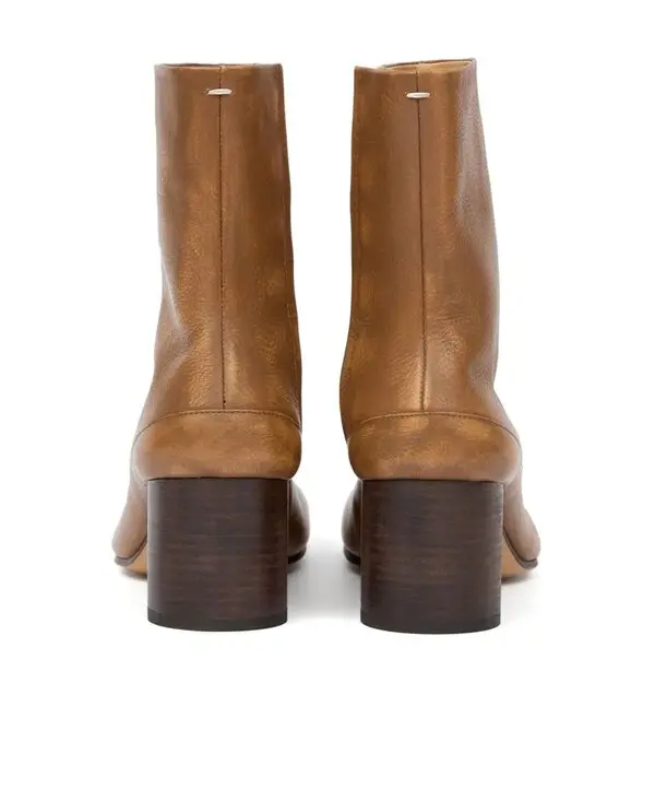 MAISON MARGIELA 80mm Tabi Ankle Boots - Brown