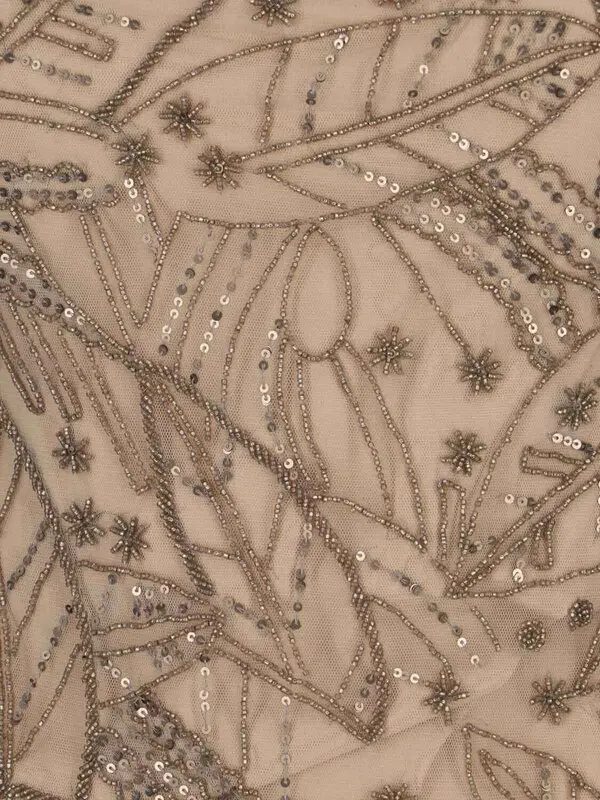Polo Ralph Lauren Lauren Ralph Lauren Embellished Floral Slit Dress