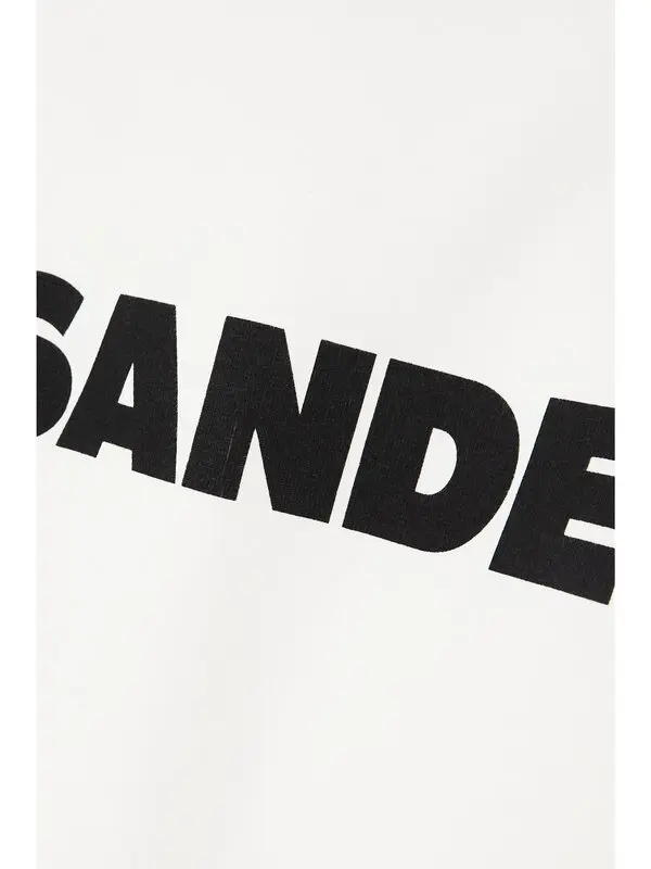 JIL SANDER Crewneck Long Sleeve T-shirt With Logo