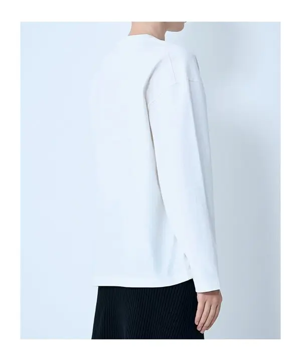 JIL SANDER Crewneck Long Sleeve T-shirt With Logo