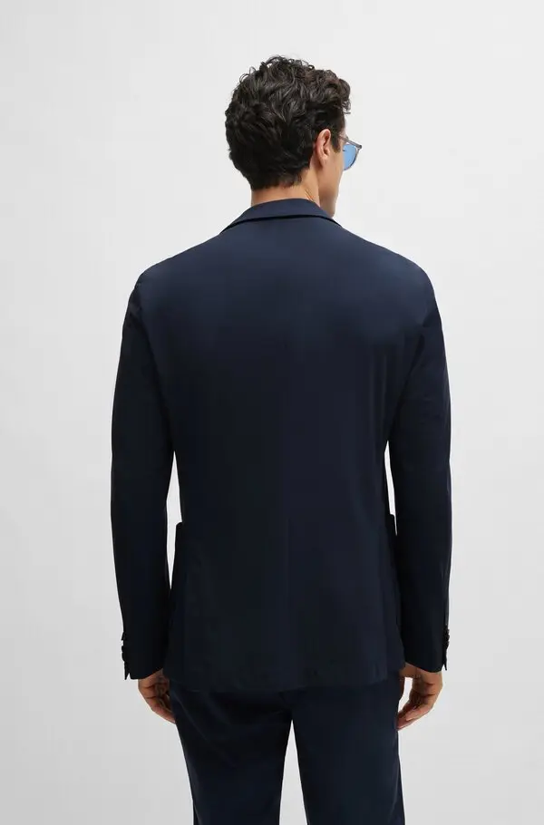 Hugo Boss Single-breasted Blazer - Black