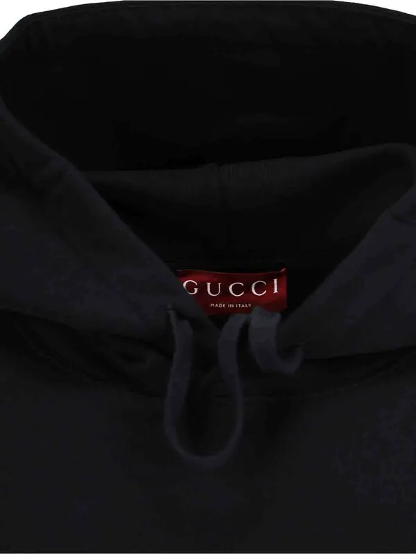 Gucci Embroidered Jersey Hoodie