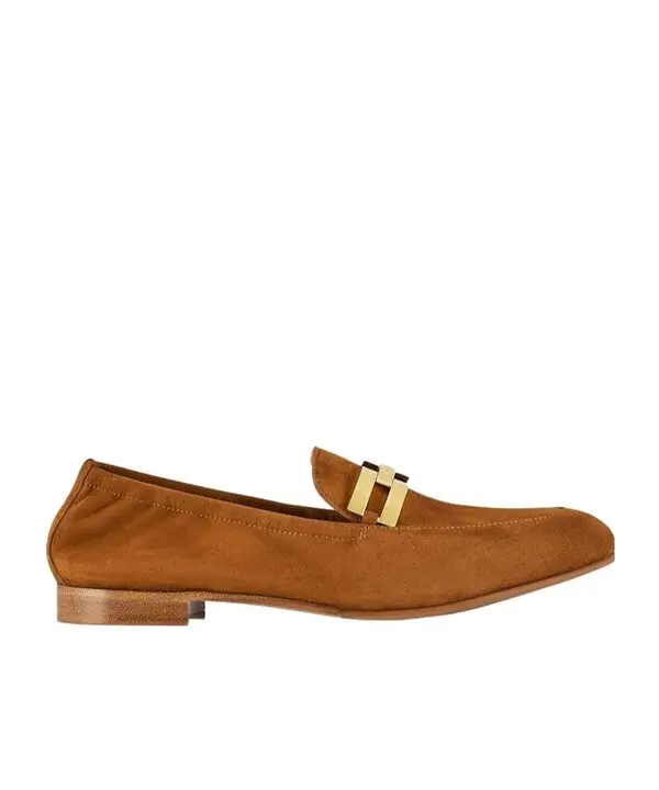 AQUAZZURA Brandi Loafers - Brandy Brown