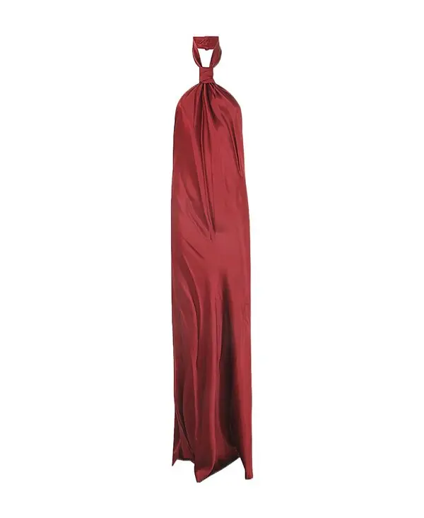 ANN DEMEULEMEESTER Sleeveless High Neck Maxi Dress