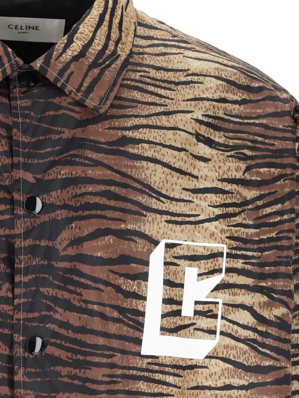 Celine Printed Casual Jacket