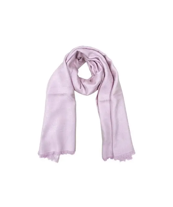 Gucci Gg Jacquard Shawl - Purple