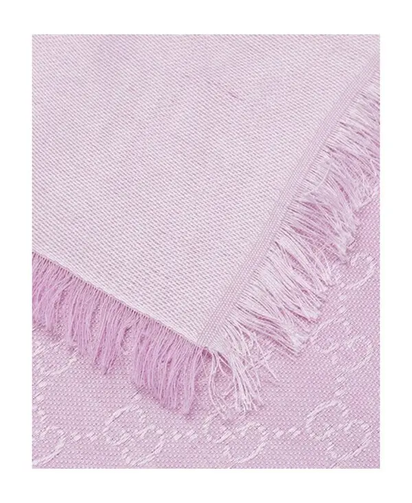 Gucci Gg Jacquard Shawl - Purple