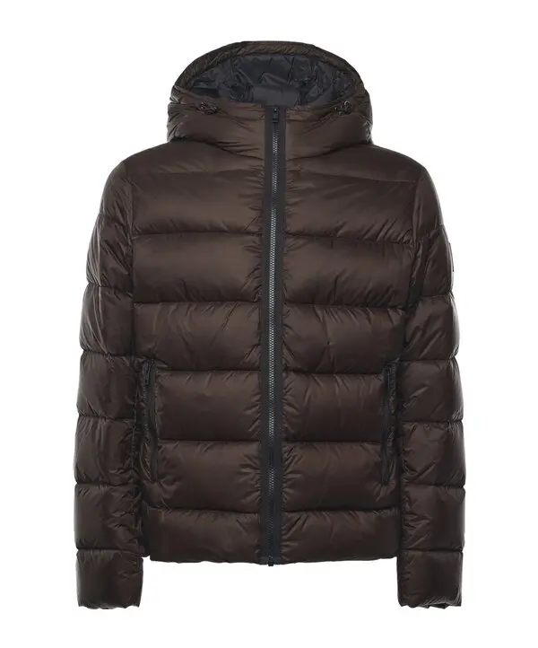 FAY Double-zip Hooded Jacket - Black