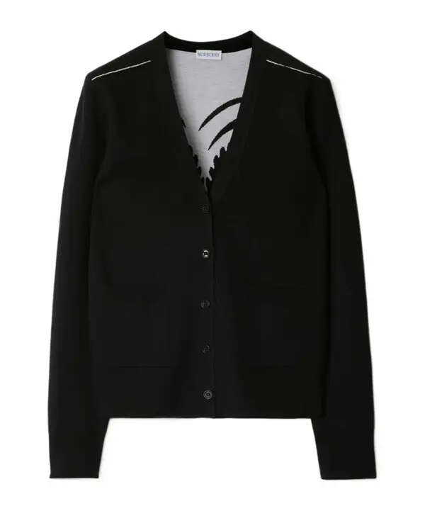 Burberry Mirrored Horse Cardigan