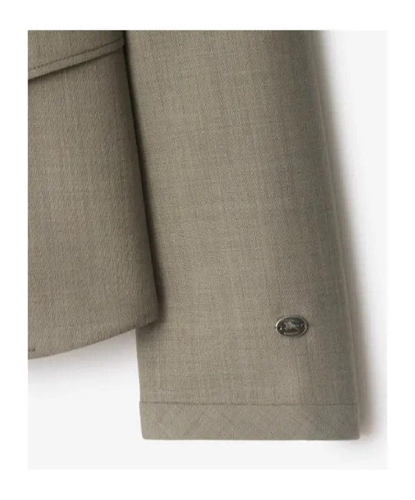 Burberry Wool Tailored Jacket
