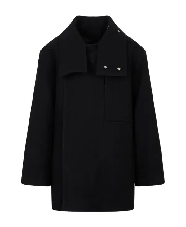 Rick Owens Luxor Concealed Fastened Coat