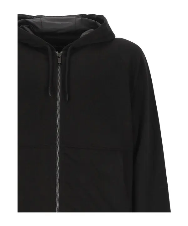 Zegna Zip-up Hooded Long Sleeve Hoodie