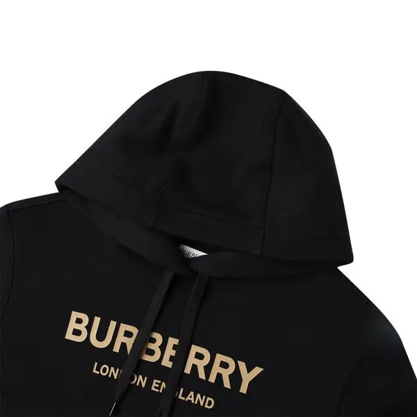 Burberry Logo Cotton Hoodie