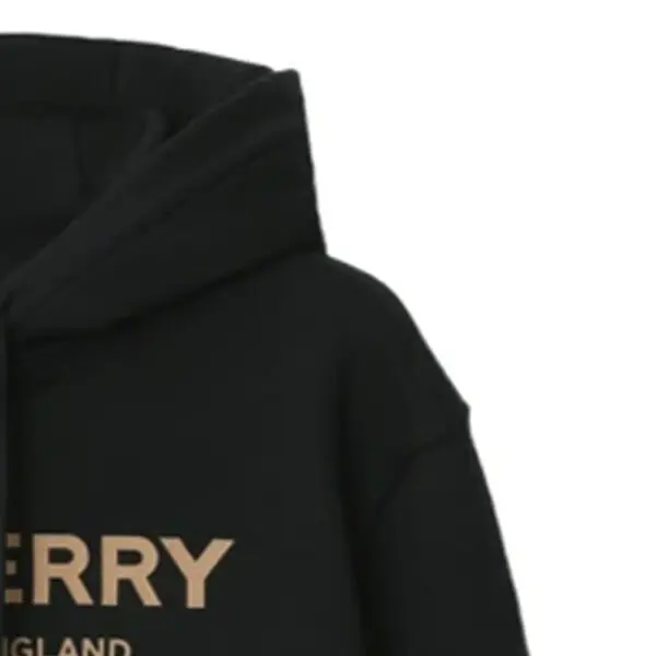Burberry Logo Cotton Hoodie
