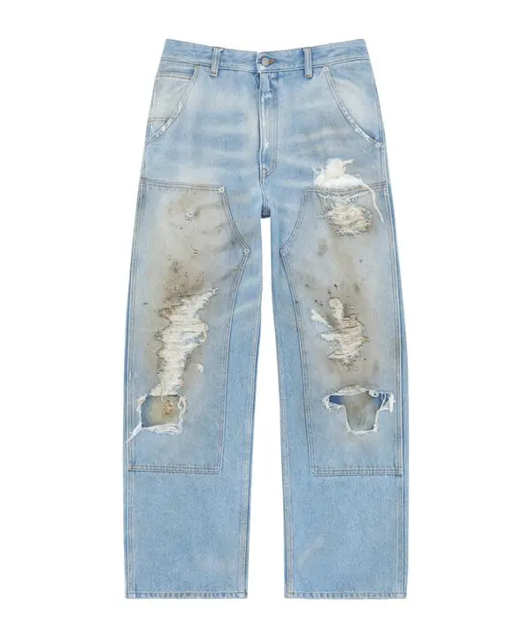 MAISON MARGIELA Distressed Jeans - Blue