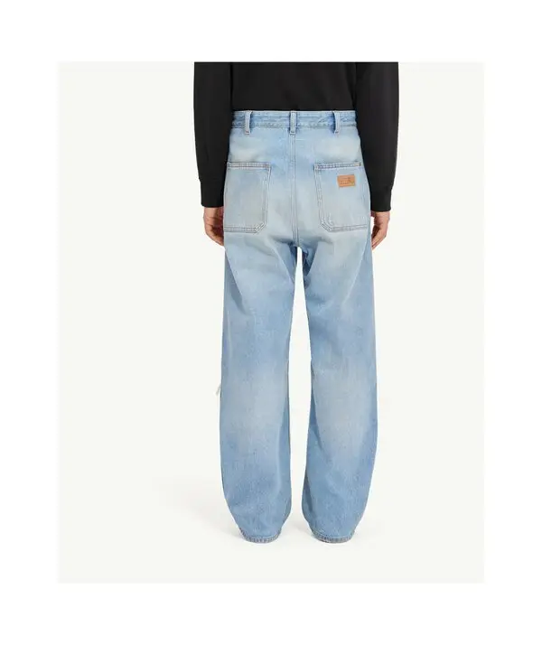 MAISON MARGIELA Distressed Straight-leg Jeans