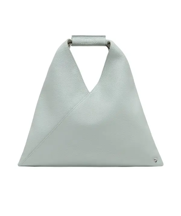 MAISON MARGIELA 6" Numeric Signature Convertible Top Handle Bag - Grey