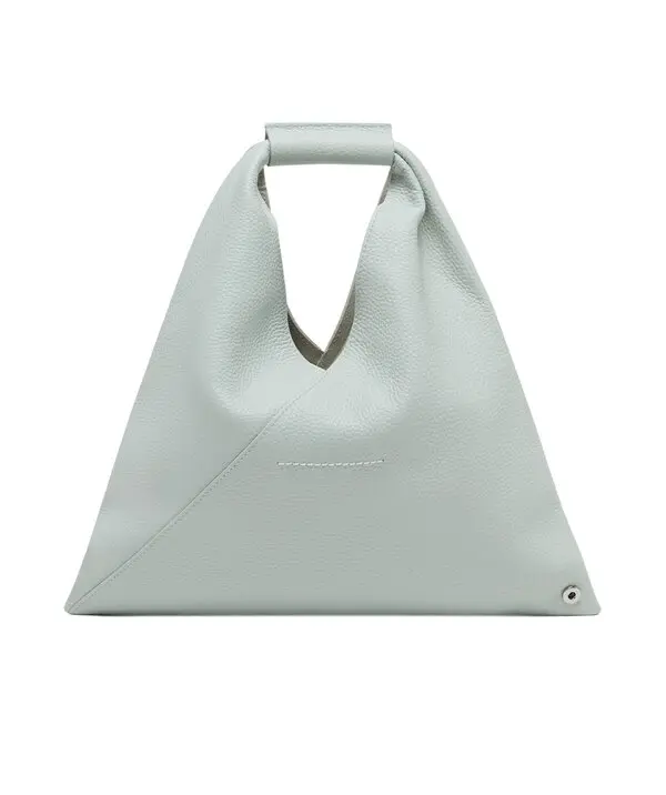 MAISON MARGIELA 6" Numeric Signature Convertible Top Handle Bag - Grey