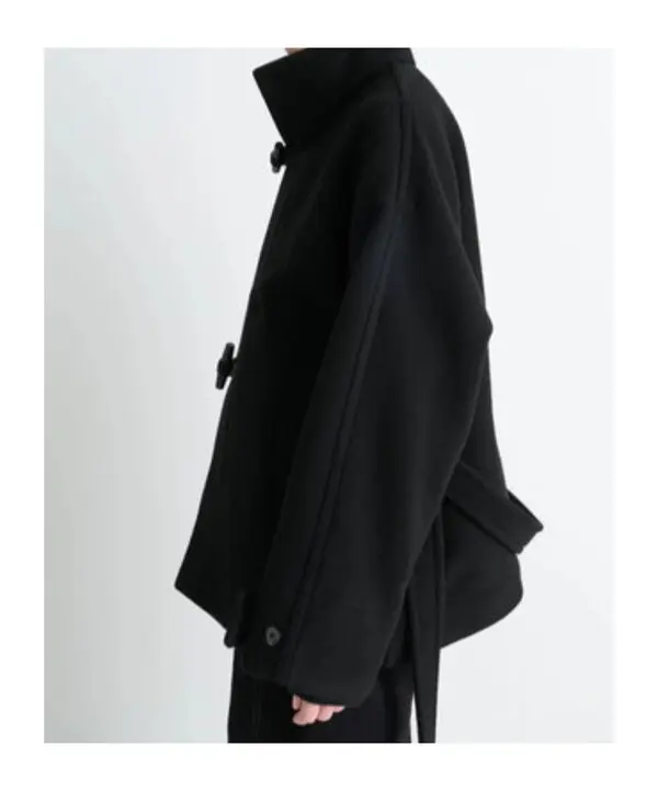 LEMAIRE Duffle Coat - Black
