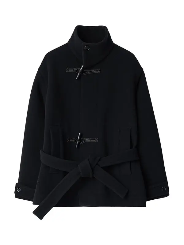 LEMAIRE Duffle Coat - Black