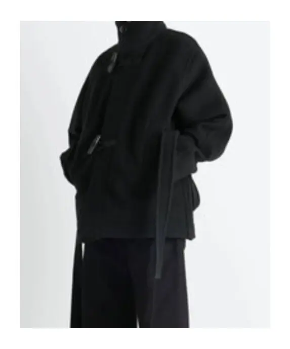 LEMAIRE Duffle Coat - Black