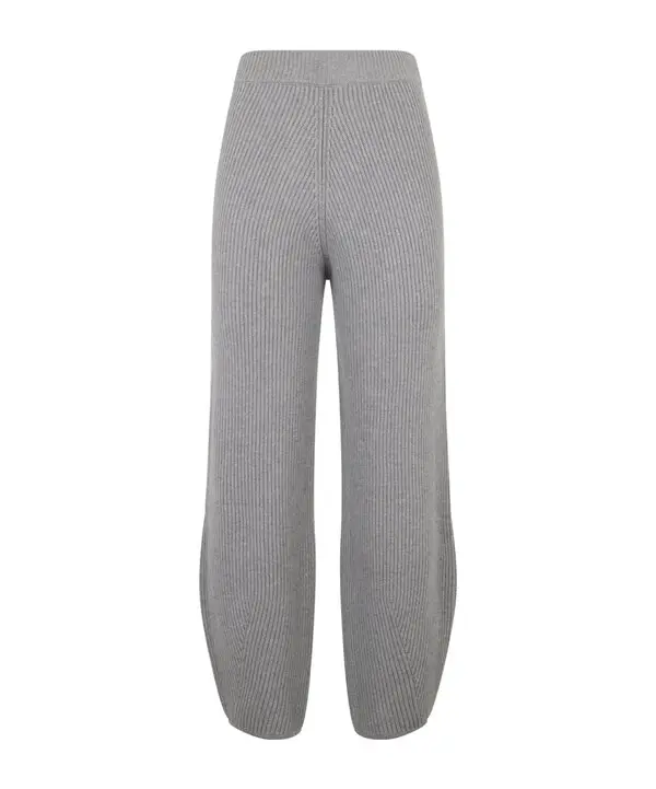 Peserico Wide-leg Knitted Trousers
