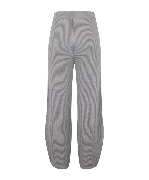Peserico Wide-leg Knitted Trousers