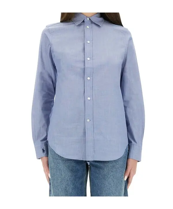 Polo Ralph Lauren Stretch Slim Fit Shirt With Classic Collar