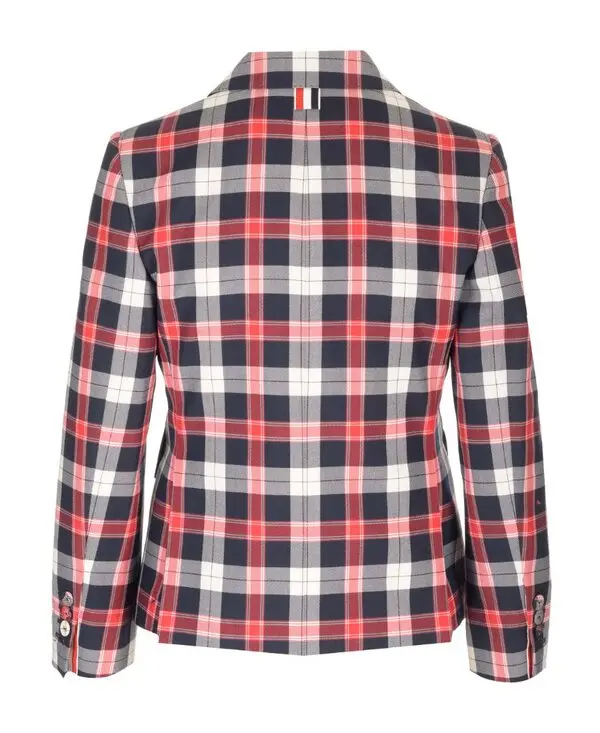 Thom Browne Checked Single-breasted Blazer