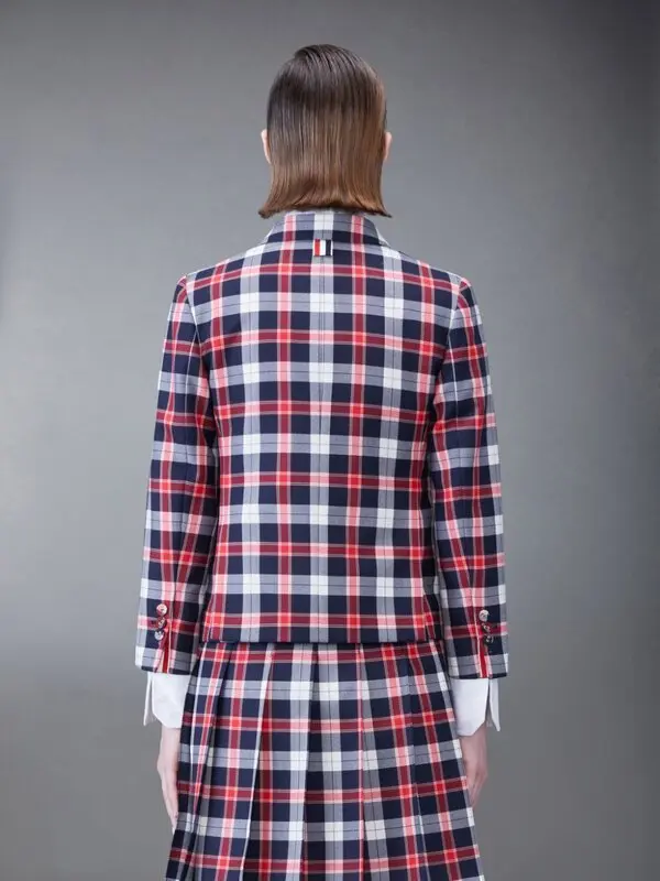 Thom Browne Checked Single-breasted Blazer
