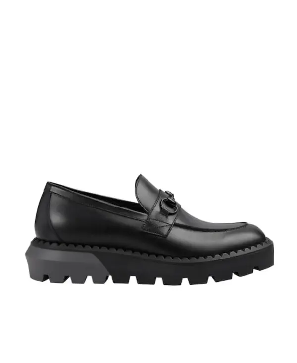 Gucci Horsebit Loafers With Two-tone Outsole