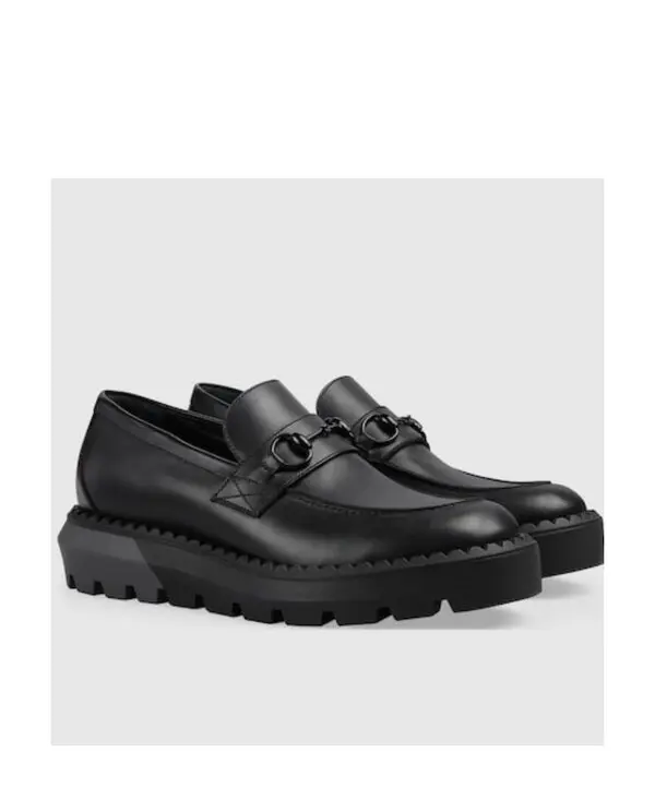 Gucci Horsebit Loafers With Two-tone Outsole