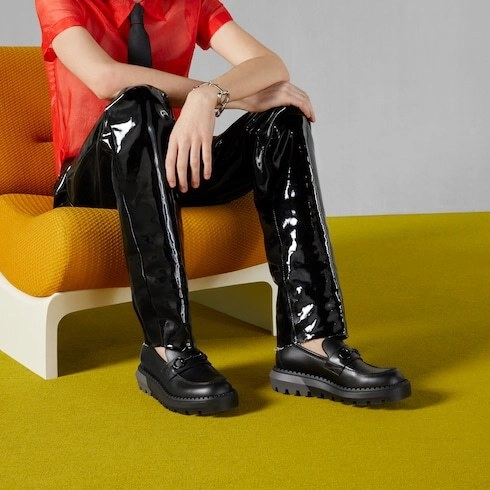 Gucci Horsebit Loafers With Two-tone Outsole