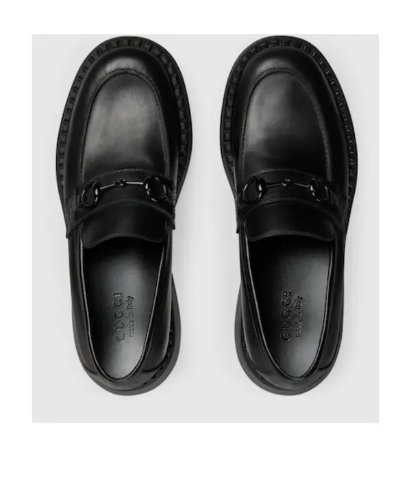 Gucci Horsebit Loafers With Two-tone Outsole