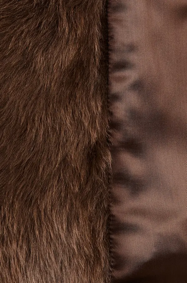 Loewe Shearling Hooded Jacket