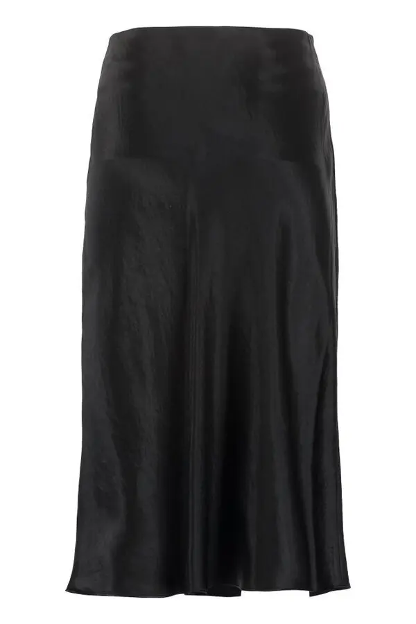 Vince Satin Slip Skirt