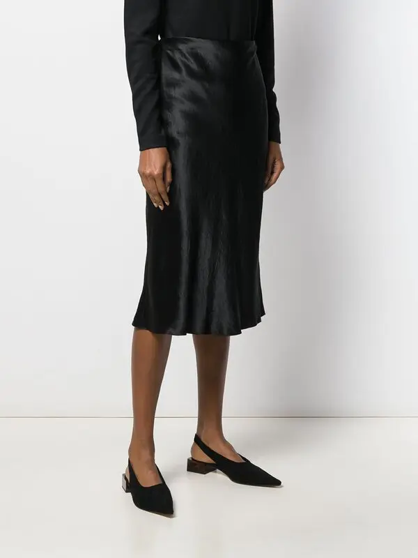 Vince Satin Slip Skirt
