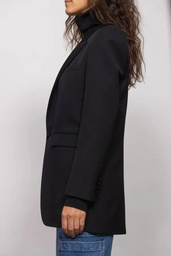 Saint Laurent Single-breasted Peak Lapel Blazer